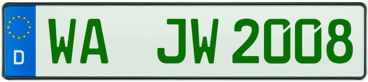 Kfz Kennzeichen bestellen - Autoschilder Nordwaldeck