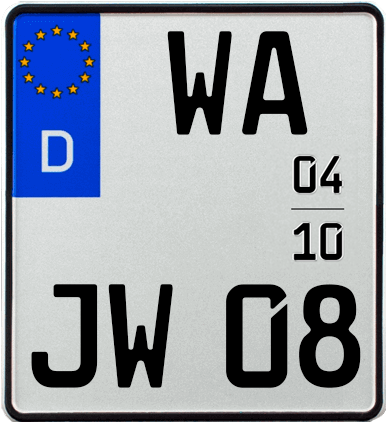 Kfz Kennzeichen Wa